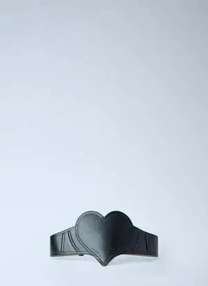 VIVIENNE WESTWOOD Heart Corset Belt - Black