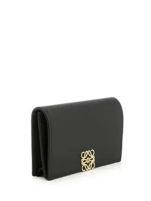 Loewe Anagram Business Card Holder - Black