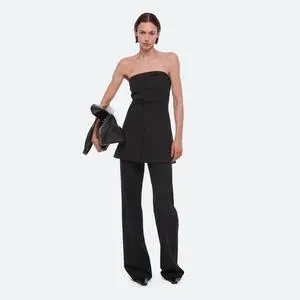 Helmut Lang Wardrobe Wool Gabardine Blazer Top