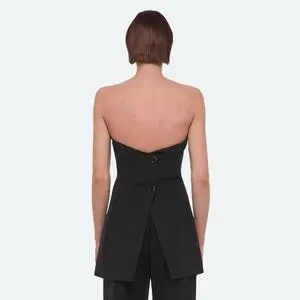 Helmut Lang Wardrobe Wool Gabardine Blazer Top
