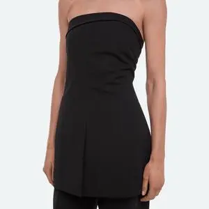 Helmut Lang Wardrobe Wool Gabardine Blazer Top