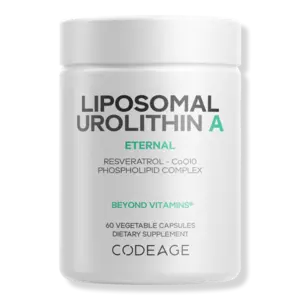 CODEAGE Liposomal Urolithin A With Resveratrol & Coq10 - One-color