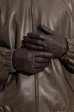 Giorgio Armani Leather Gloves