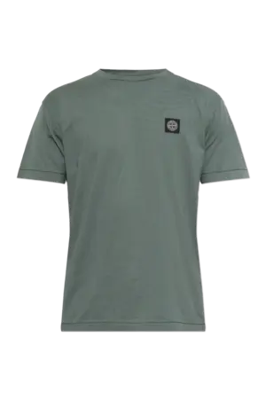 Stone Island T-shirt With Logo Patch