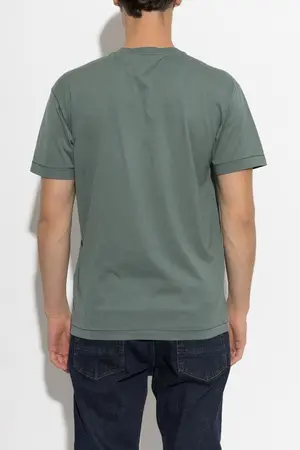 Stone Island T-shirt With Logo Patch