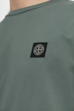 Stone Island T-shirt With Logo Patch