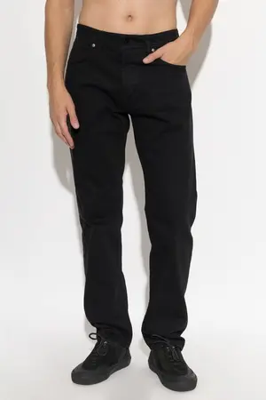 Stone Island Jeans With Slightly Tapered Legs