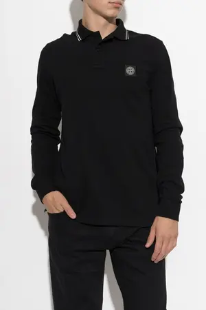 Stone Island Long Sleeve Polo