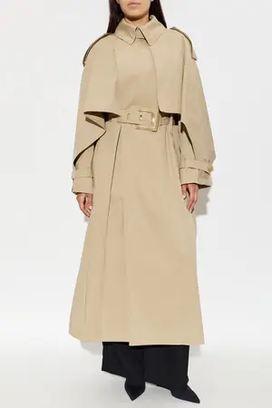 Balmain Trench Coat With Belt