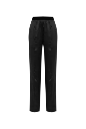 TOM FORD Silk Pants - Black