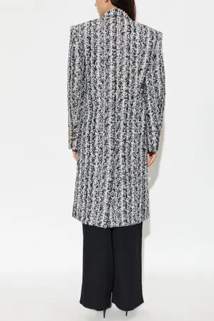 Balmain Double-breasted Coat With Pockets