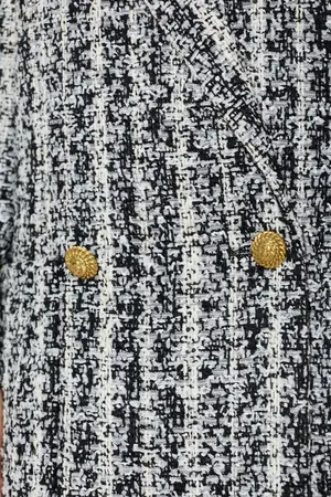 Balmain Double-breasted Coat With Pockets