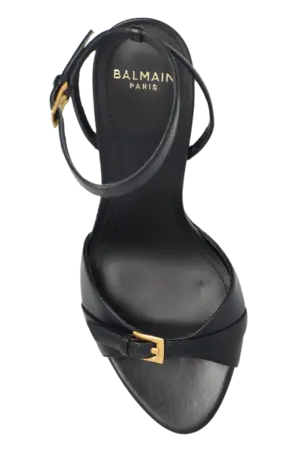 Balmain Anthem' Leather Heeled Sandals