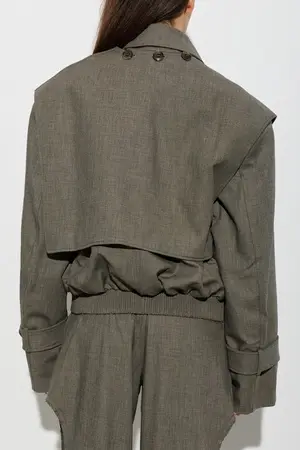 Christopher Esber Cropped Trench Jacket