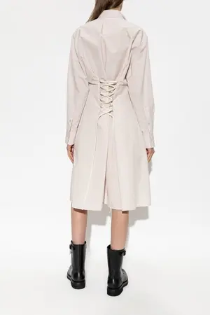 Alexander McQueen Cotton Dress With Pockets