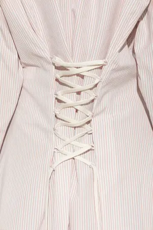 Alexander McQueen Cotton Dress With Pockets
