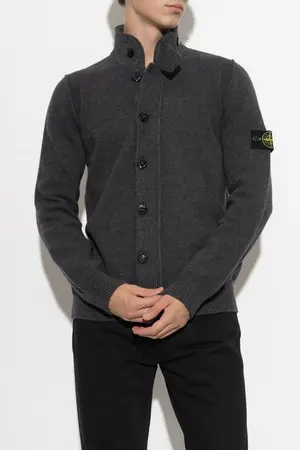 Stone Island Wool Cardigan