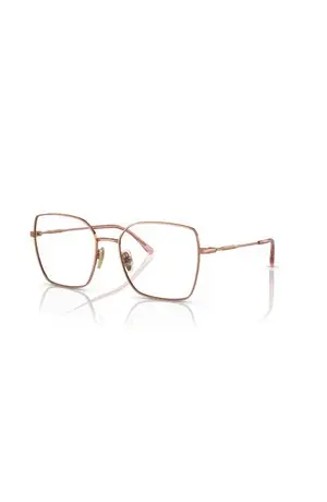 VOGUE EYEWEAR 53mm Irregular Optical Glasses - Pink