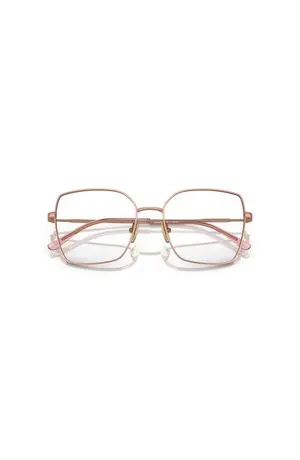 VOGUE EYEWEAR 53mm Irregular Optical Glasses - Pink