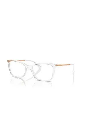 VOGUE EYEWEAR 53mm Butterfly Optical Glasses - Transparent