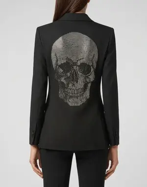 Philipp Plein Single-breasted Skull Blazer