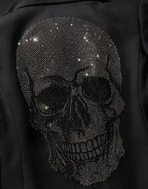 Philipp Plein Single-breasted Skull Blazer