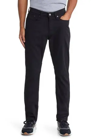 DUER No Sweat Relaxed Tapered Performance Pants - Black