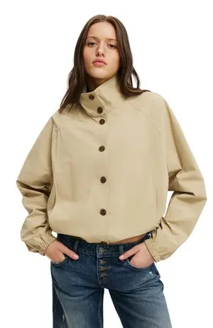 COTTON ON Arlen Spray Jacket - Sand
