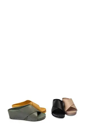 Franco Sarto Callen Tassel Loafer Mule - Black