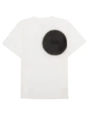 MAISON MARGIELA T-shirt Con Stampa Spray - White