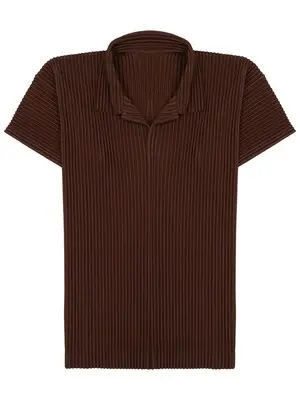 Issey Miyake T-shirt Con Colletto Polo