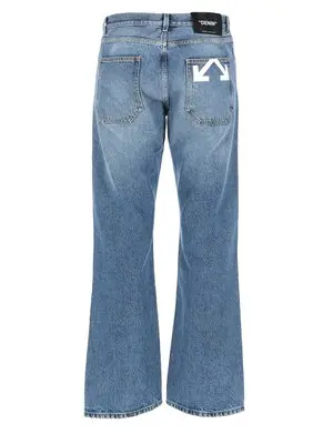 Off-White Jeans "half Arrow