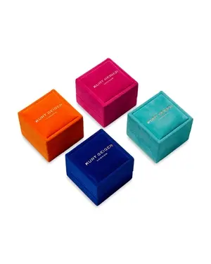 Kurt Geiger Signature Eagle Stone Cocktail Rainbow Ring