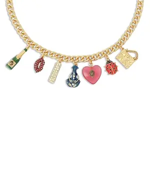 Kurt Geiger Signature Eagle Charm Statement Necklace