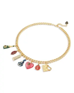 Kurt Geiger Signature Eagle Charm Statement Necklace