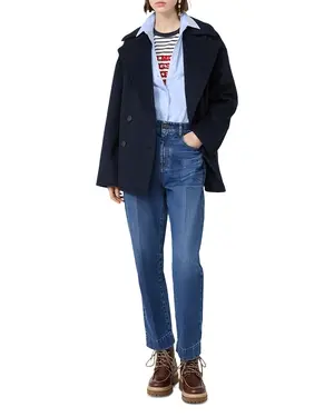 Max Mara Wkdalpe Short Wool Coat