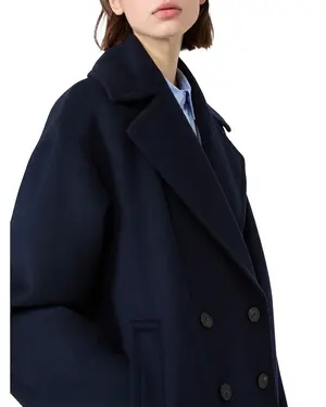 Max Mara Wkdalpe Short Wool Coat