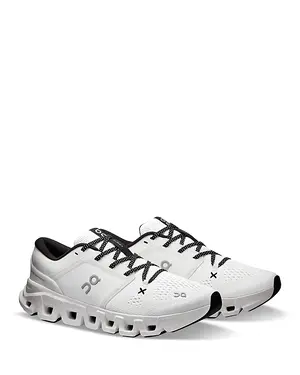 On Cloud X Running Sneakers - White/black