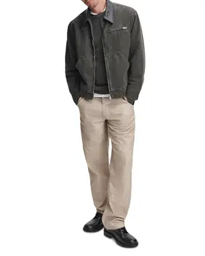 Rag & Bone Brooks Wool Crewneck Sweater - Army