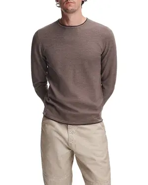 Rag & Bone Brooks Wool Crewneck Sweater - Brown