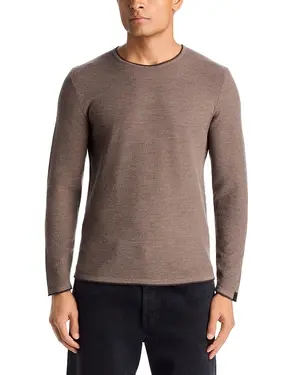Rag & Bone Brooks Wool Crewneck Sweater - Tan
