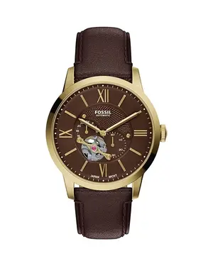 Fossil Townsman Watch, 44mm - Brown