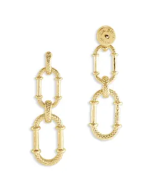 ANABEL ARAM Cheval Braid Drop Earrings