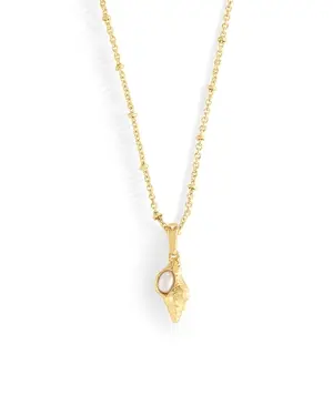 ANABEL ARAM Milos Freshwater Pearl Shell Charm