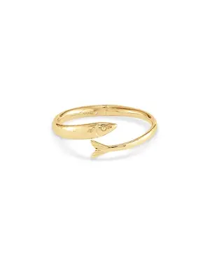 ANABEL ARAM Milos Fish Cuff Bracelet