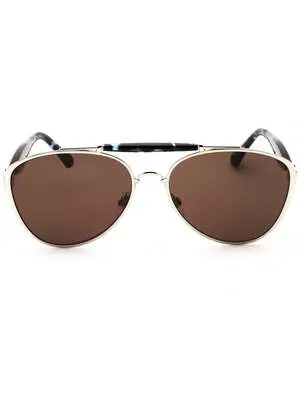 Burberry Be3160 Sunglasses - Silver/brown
