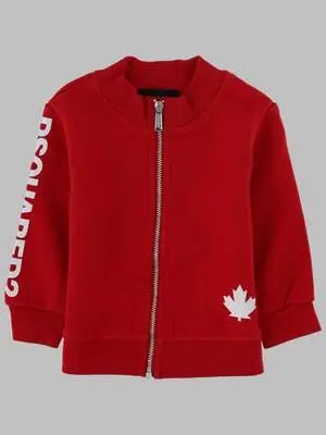 Dsquared2 Baby Cotton Sweatshirt - Red