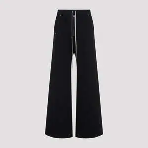 Rick Owens Belas Cotton Pants - Black