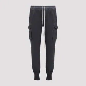 Rick Owens Mastodon Cut Regular Straight-leg Cotton Pants