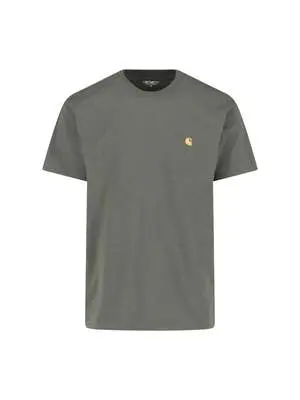 Carhartt Work In Progress Case T-shirt Short Sleeve Crew Neck - Green